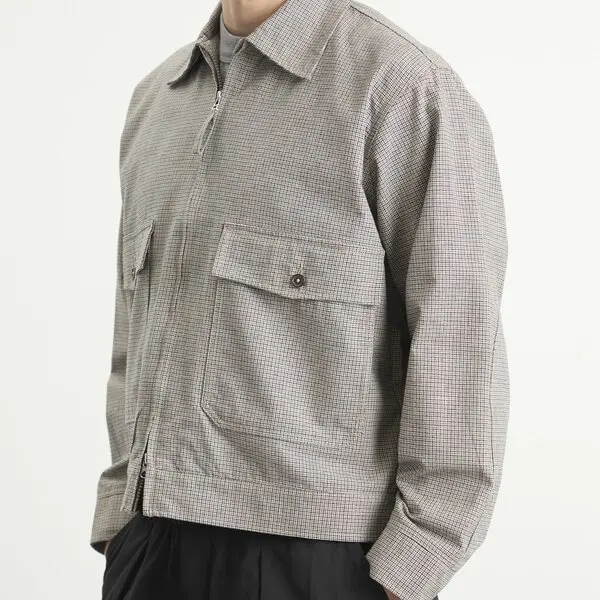 Universal Works Lucas Cotton Check S130 Jacket