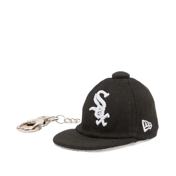 New Era Chicago White Sox Mlb Key Chain - Black