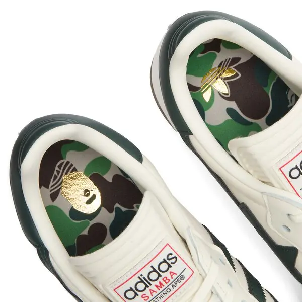 Adidas X A Bathing Ape Samba Sneakers