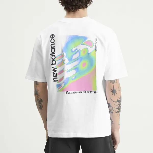 NEW BALANCE Classic Tri-logo Heat Map T-shirt