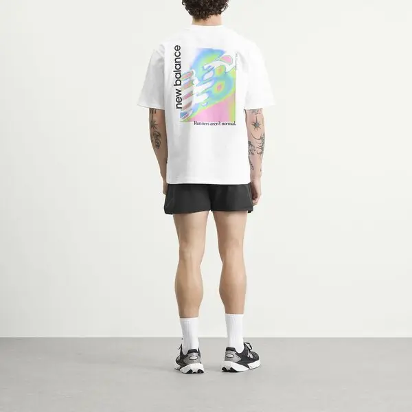 NEW BALANCE Classic Tri-logo Heat Map T-shirt