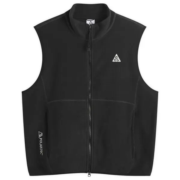 Nike Wolf Tree Full Zip Vest - Black/summit White