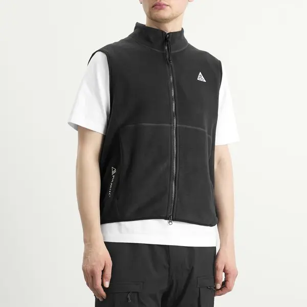 Nike Wolf Tree Full Zip Vest - Black/summit White