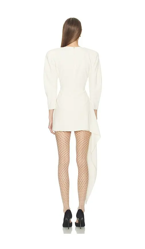 Andamane Amanda Ruched Mini Dress - Cream