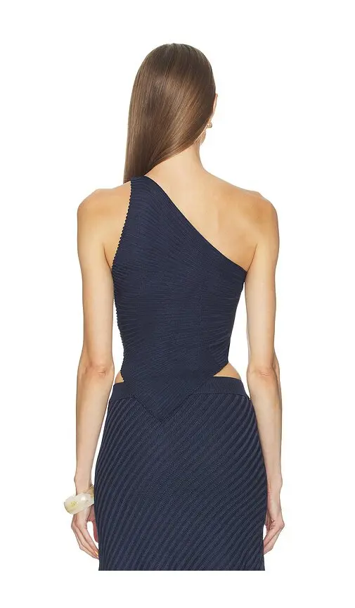 Azulu Topanga One-shoulder Top