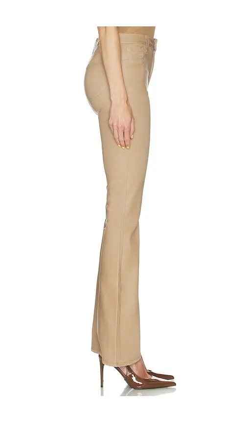 L'Agence Marty High Rise Flare Pant - Tan
