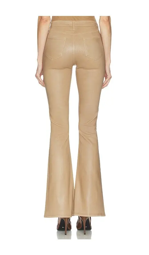 L'Agence Marty High Rise Flare Pant - Tan