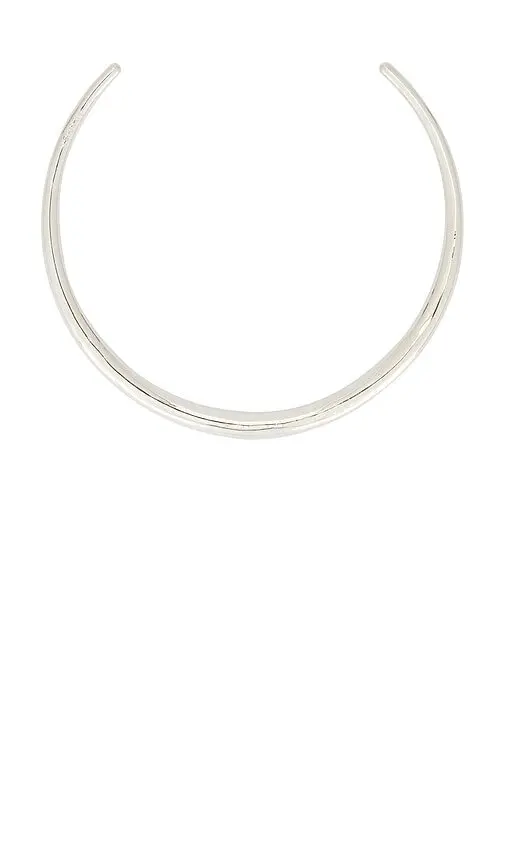 LELET NY Romy Collar Necklace - Metallic Silver