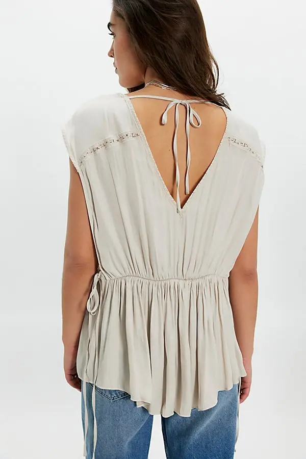 Free People Penelope Tunic - Tea
