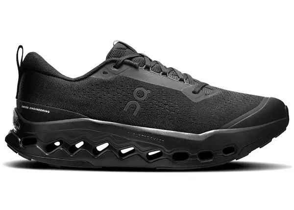 On Cloudsurfer Trail 2in - Black/eclipse