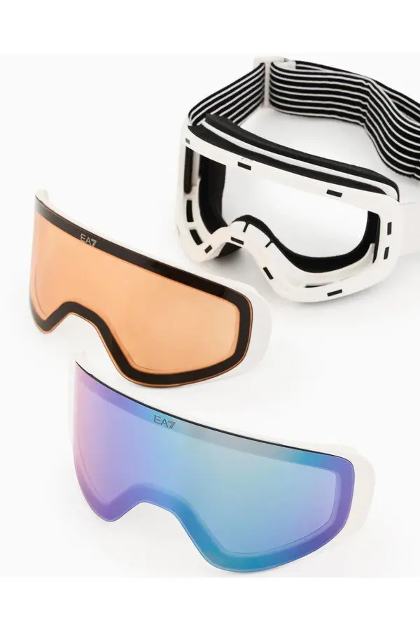 Emporio Armani Stormex Pro Ski Goggles - White