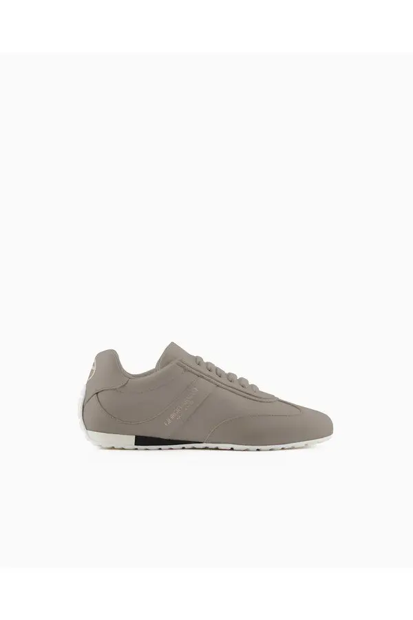 Giorgio Armani Nappa-leather Sneakers