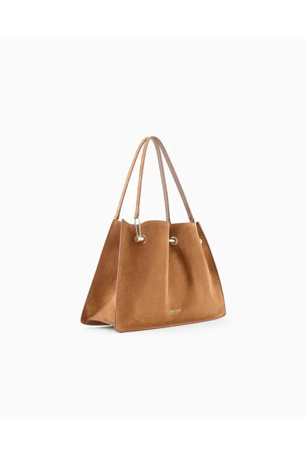 Giorgio Armani Suede Shopper Bag
