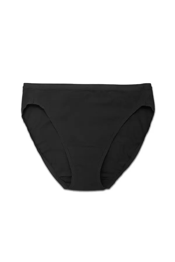 Natori Bliss Bare Cotton Bikini - Black