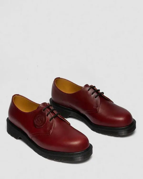 Dr. Martens 1461 Classic Calf Leather Shoes - Red