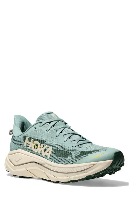 HOKA® Challenger Trail Running Shoe - Jade/truffle Salt