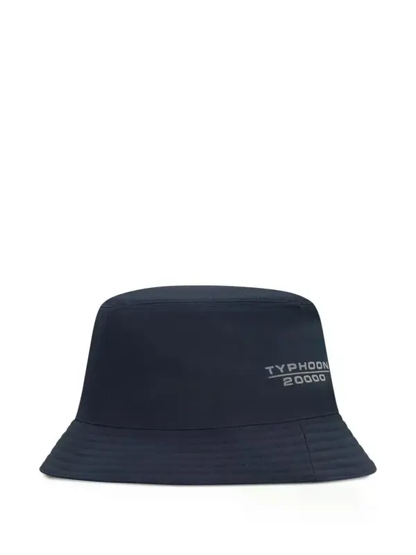Paul & Shark Logo Print Bucket Hat