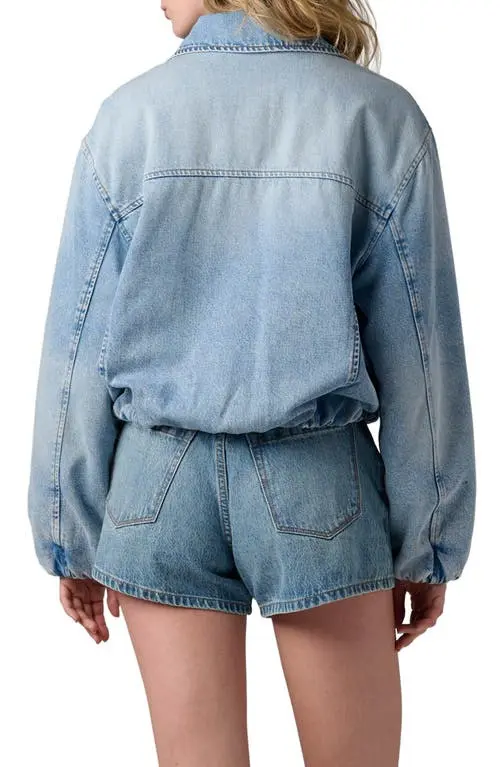 Blanknyc Denim Bomber Jacket