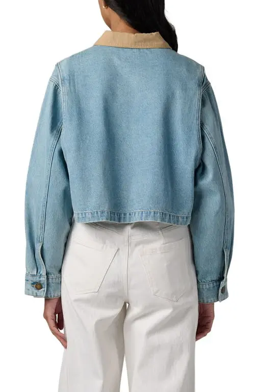 Blanknyc Denim Crop Chore Jacket