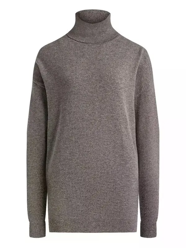 12 STOREEZ Turtleneck Knitted Sweater