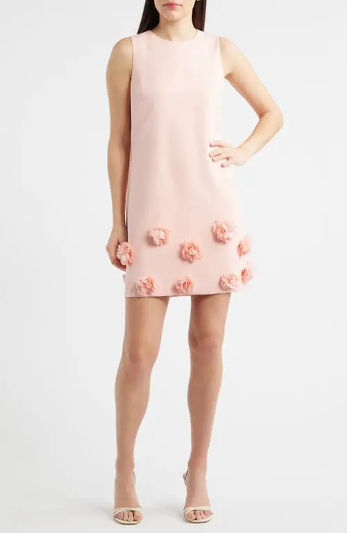 Anne Klein Rosette Shift Dress - Blossom