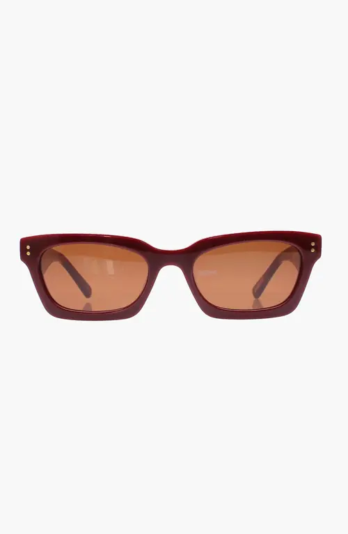 REALITY EYEWEAR Luxe Ginsburg Sunglasses - Merlot