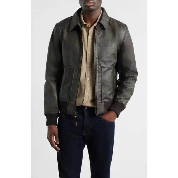 Ag Charles Leather Jacket