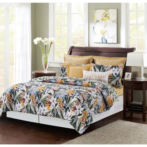 C&F HOME Joelle Bedding Quilt Set - Yellow