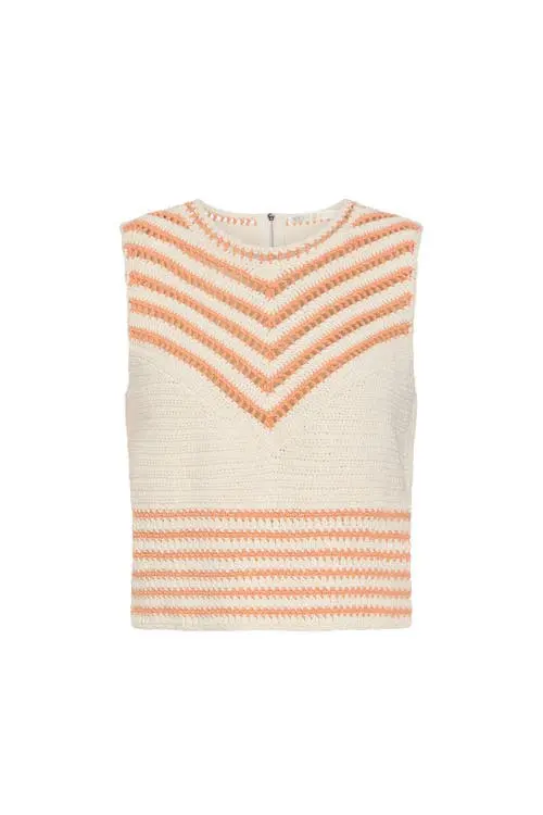 MARIE OLIVER Cass Crochet Top - Splice