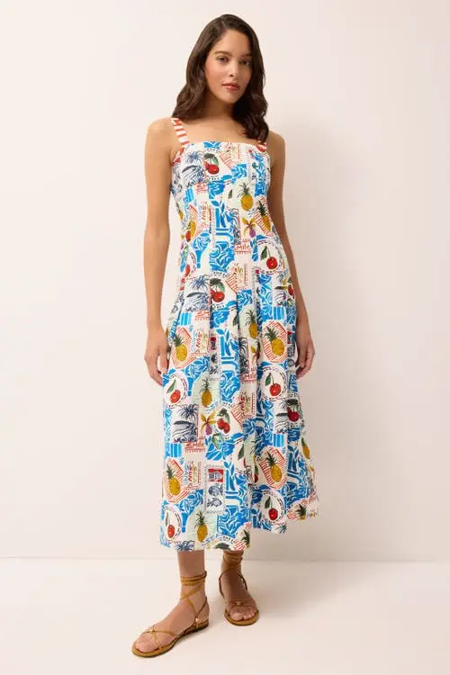 MARIE OLIVER Dixon Dress - Postcard