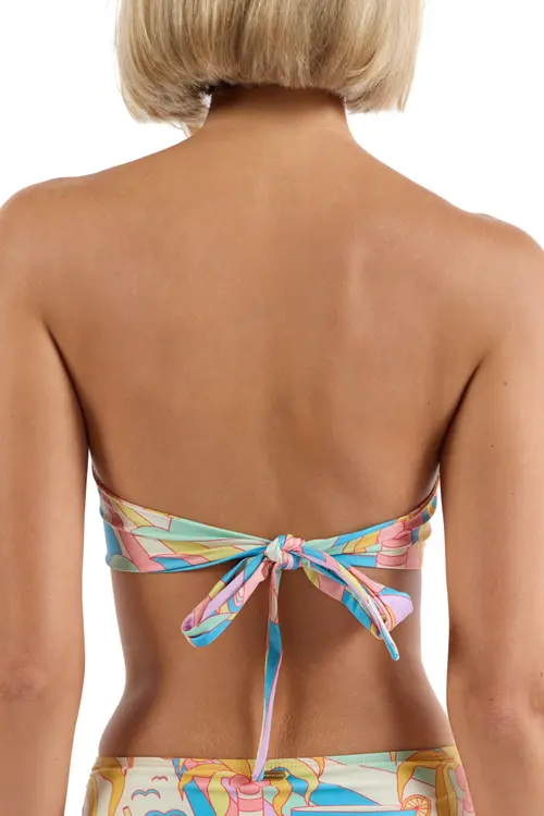 Kenny Flowers The Paradiso Ring Bandeau Bikini Top