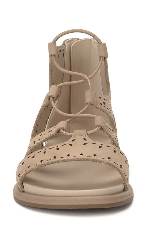 Lucky Brand Strappy Gladiator Sandals - Dusty Sand