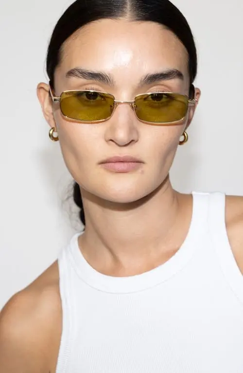 REALITY EYEWEAR Vibes Town Sunglasses - Gold Olive