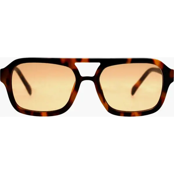 REALITY EYEWEAR Runway Aviator Sunglasses - Turtle