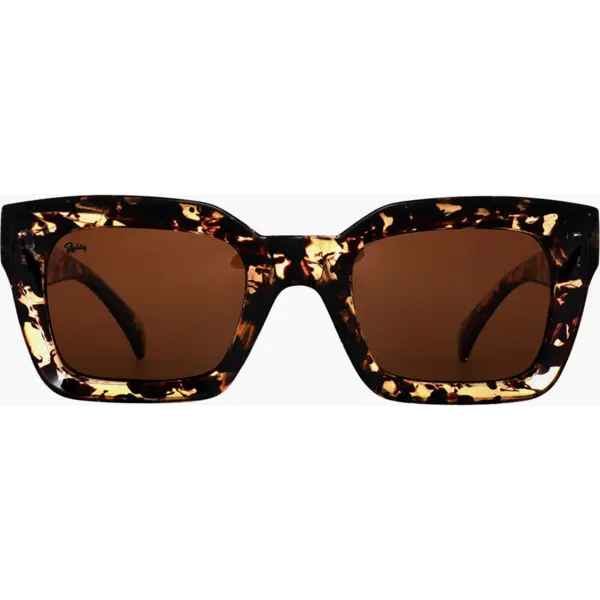 REALITY EYEWEAR Onassis Sunglasses - Honey Turtle