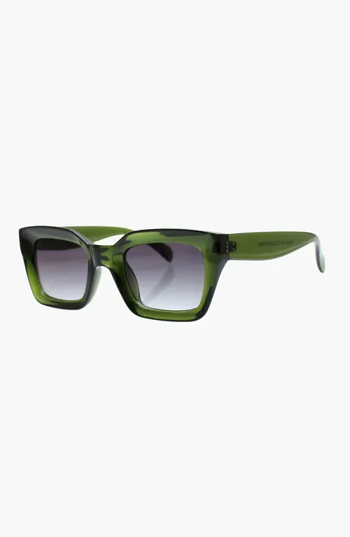 REALITY EYEWEAR Onassis Sunglasses - Moss Green