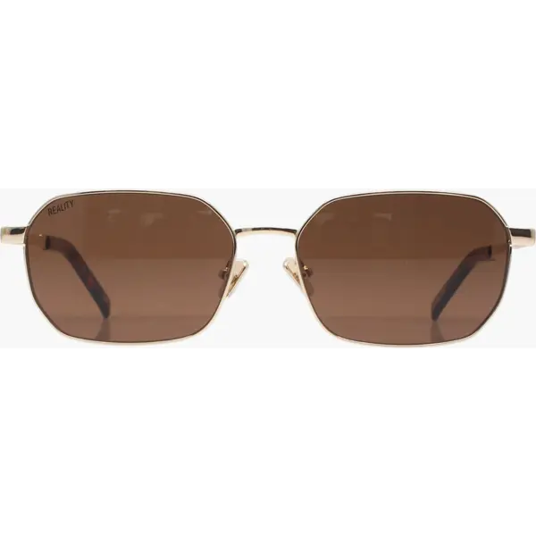 REALITY EYEWEAR Limelight Sunglasses - Gold Brown