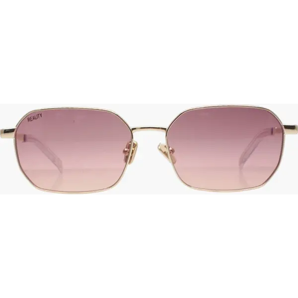 REALITY EYEWEAR Limelight Sunglasses - Gold Sunset