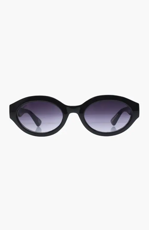 REALITY EYEWEAR London Calling Oval Sunglasses - Black