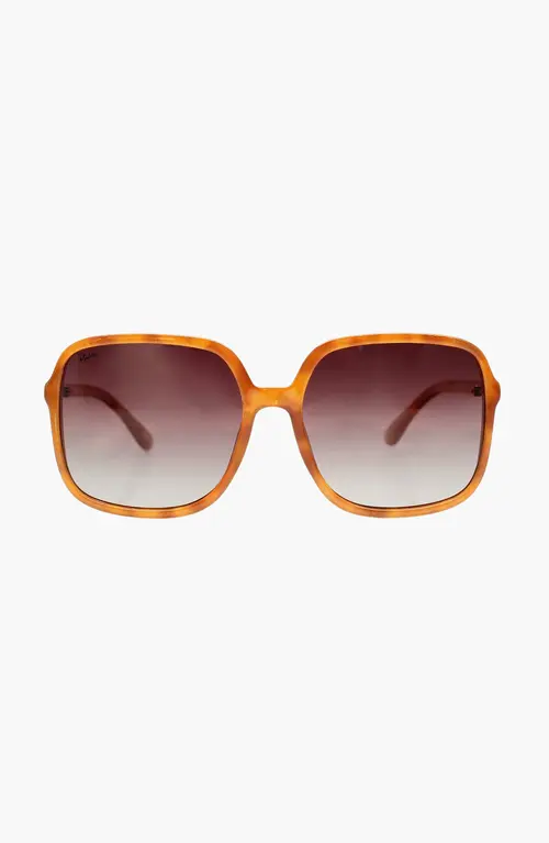 REALITY EYEWEAR Della Spiga Oversized Sunglasses - Vintage Turtle