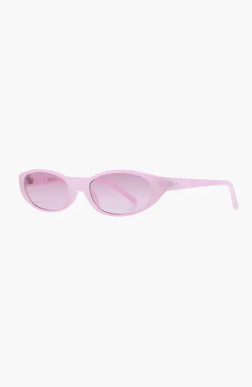 REALITY EYEWEAR Velvet Kitten Sunglasses - Milky Pink Sorbet