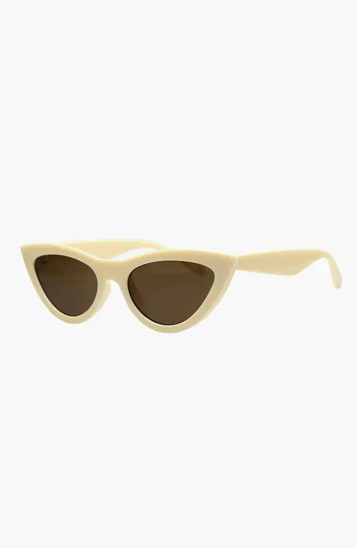 REALITY EYEWEAR Kiss Kiss Sunglasses - Bone
