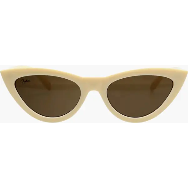REALITY EYEWEAR Kiss Kiss Sunglasses - Bone