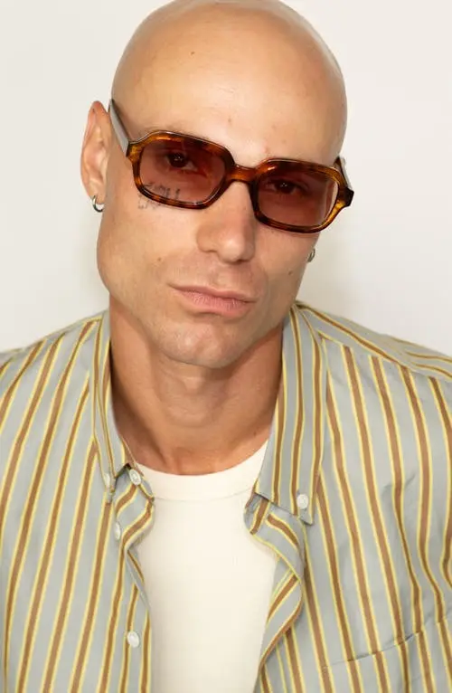 REALITY EYEWEAR Beatnik Square Frame Sunglasses - Turtle