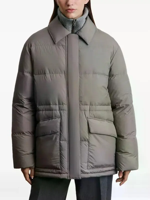 12 STOREEZ Flap-pocket Jacket - Grey