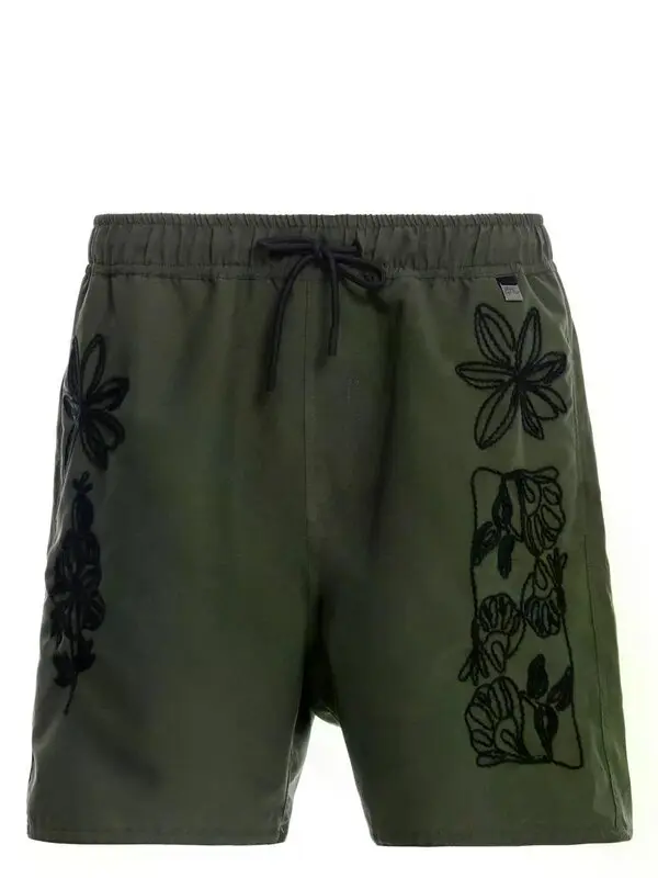 Agua Bendita Swim Shorts - Green