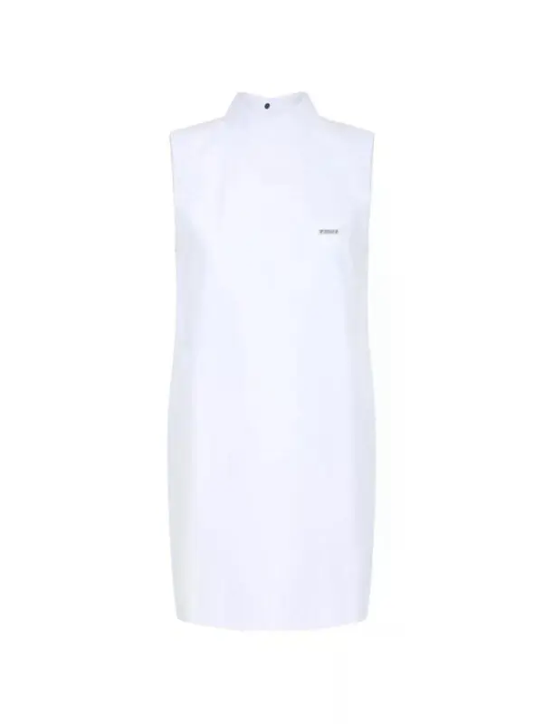 Iceberg Collared Sleeveless Dress
