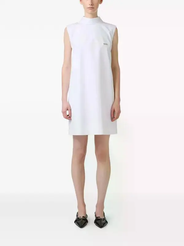 Iceberg Collared Sleeveless Dress