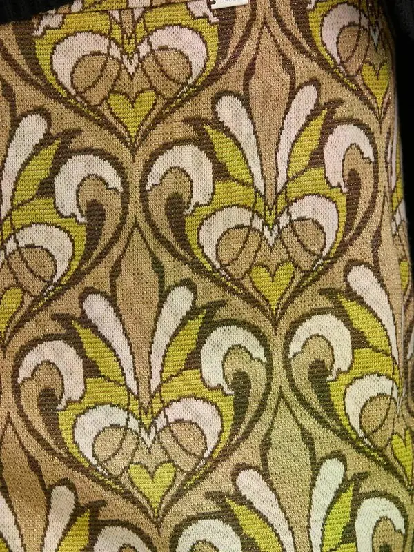 GAUDI Patterned Flared Trousers