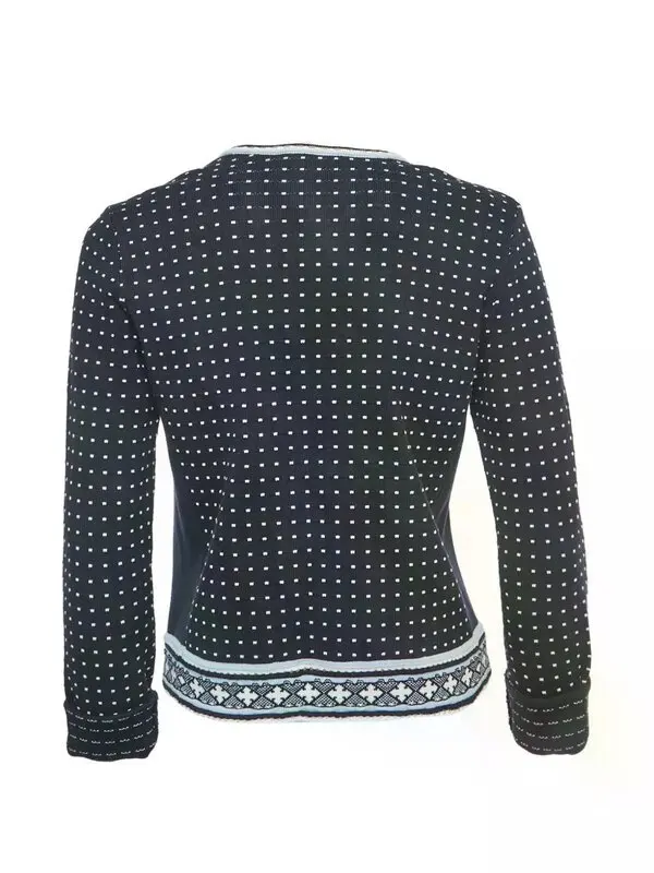 Tory Burch Dotted-pattern Zip-fastening Jacket